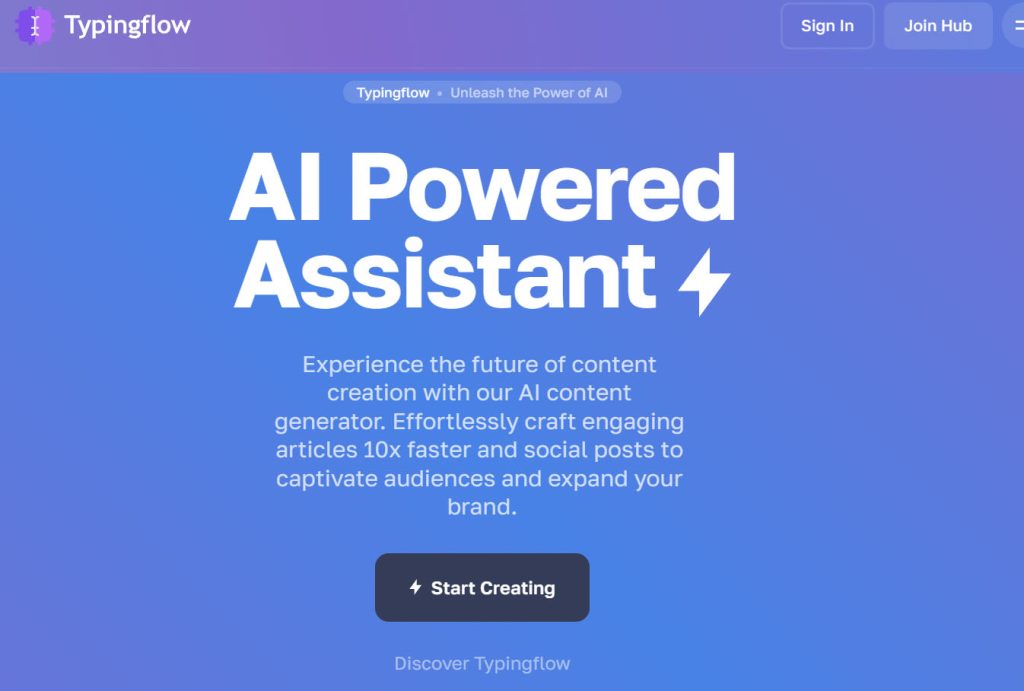 Typingflow | AIlisting.ai
